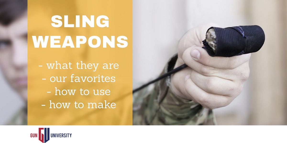 How To Make a Rock Sling Weapon [2026 ] : Gun University