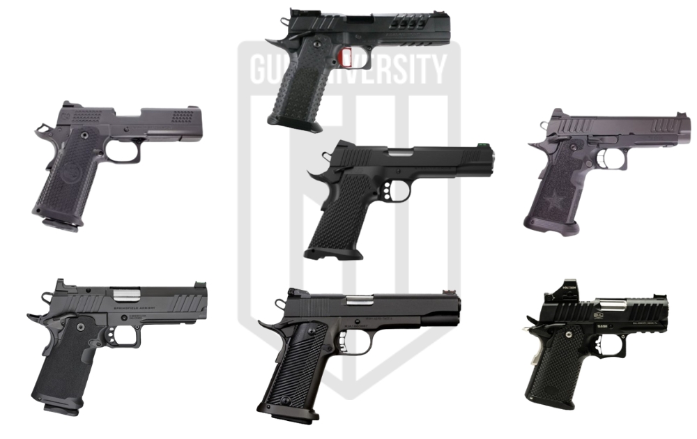 7 Best Double Stack 1911s in 2025: Modernizing the 1911?