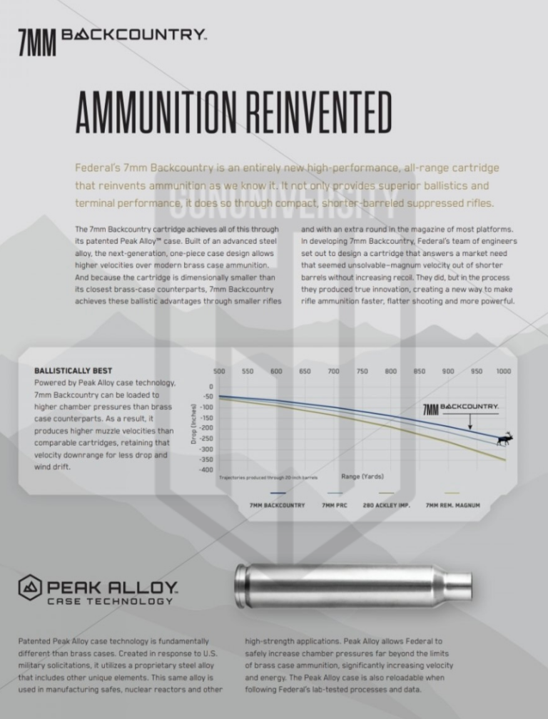 7mm Backcountry Review - "Ammunition Redefined?"